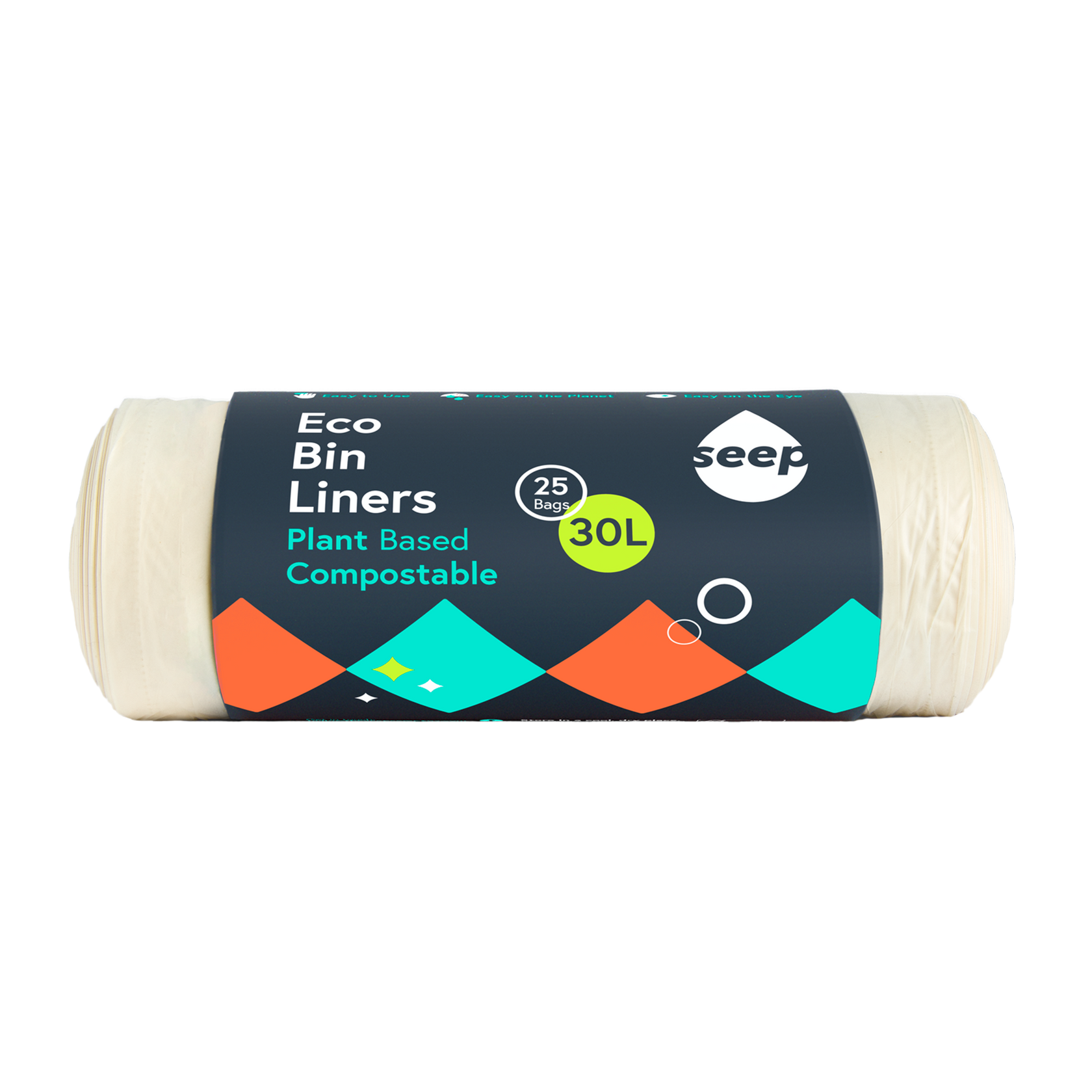 30L Eco Biodegradable Bin Liners – Seep
