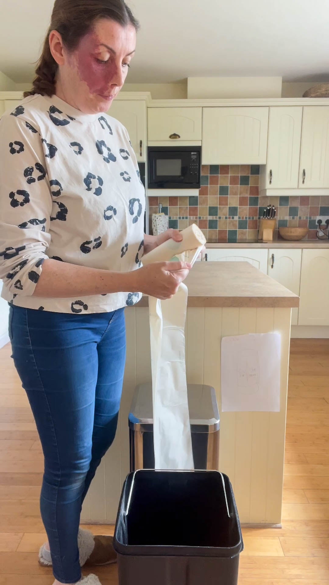 50l Eco Biodegradable Bin Liners Seep