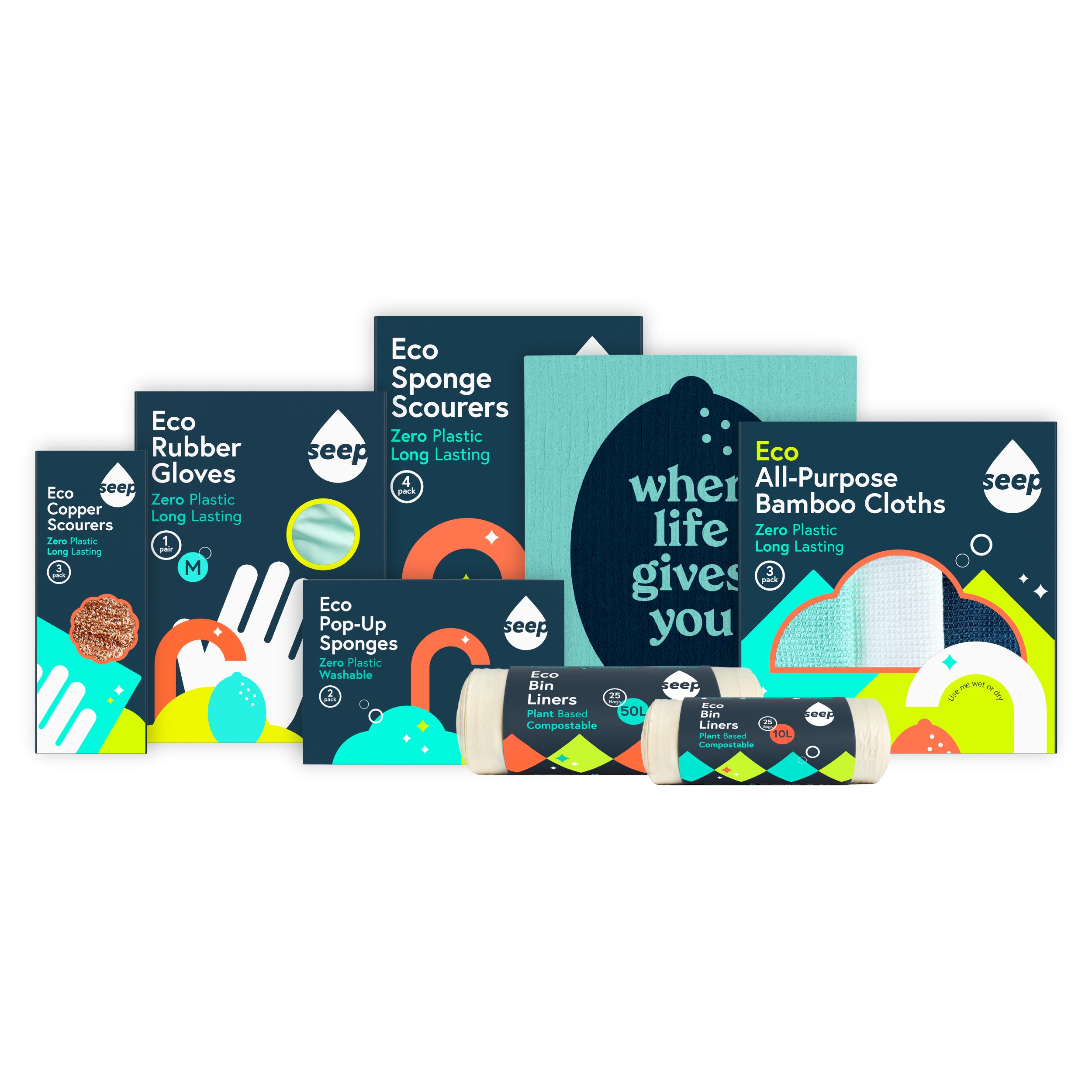 Household Green Cleaning Kits | Seep