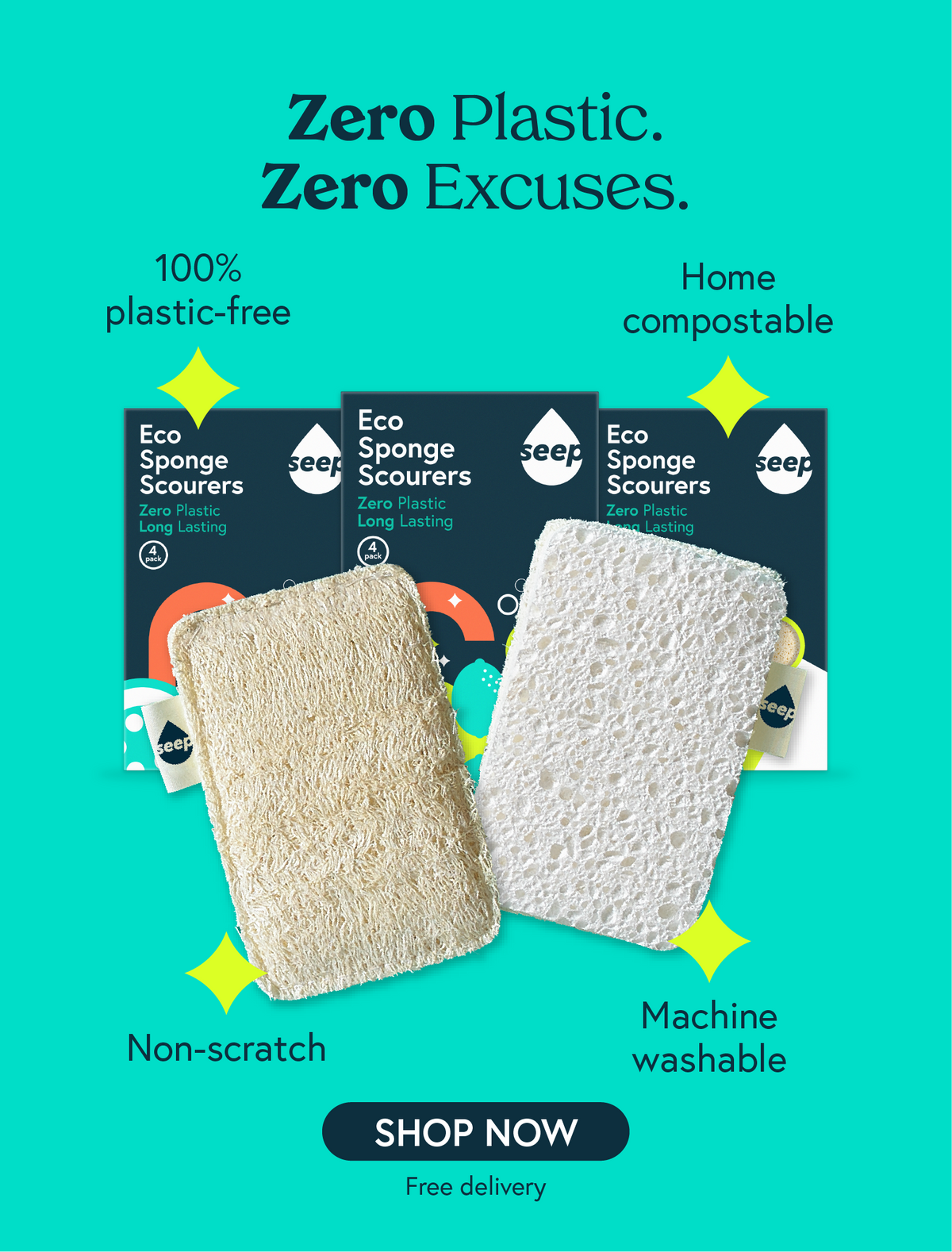 Seep | Eco Friendly Cleaning Tools For The Home